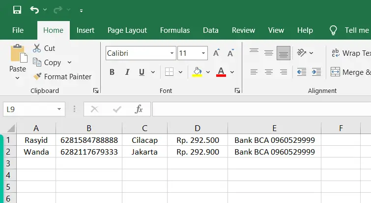 6.3 Cara Import Kontak Dengan Ms Excel – WIzard.ID Docs